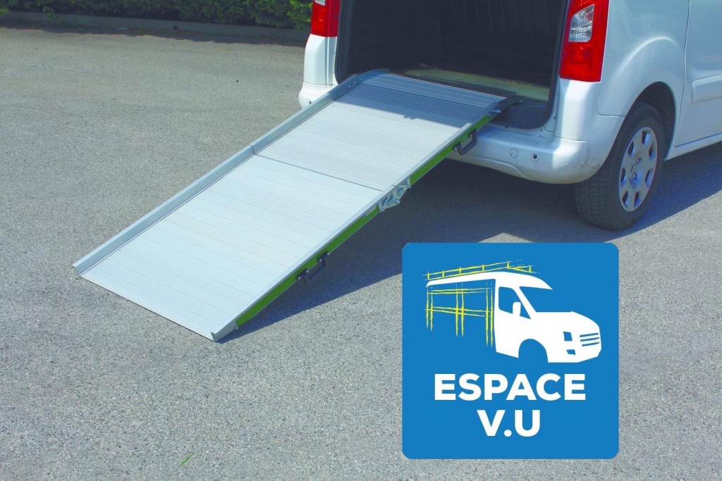 Rampe mobile pliable en aluminium pour Mercedes Vito – Espace V.U Sarl ...