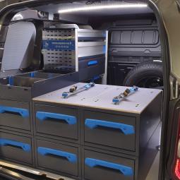 Aménagement, agencement pour Berlingo Van M et XL des professionnels